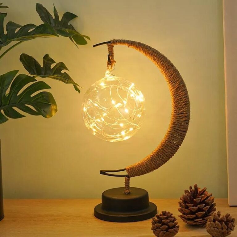 Magnetic Levitating LED Moon Lamp - Ritzy Gadgets