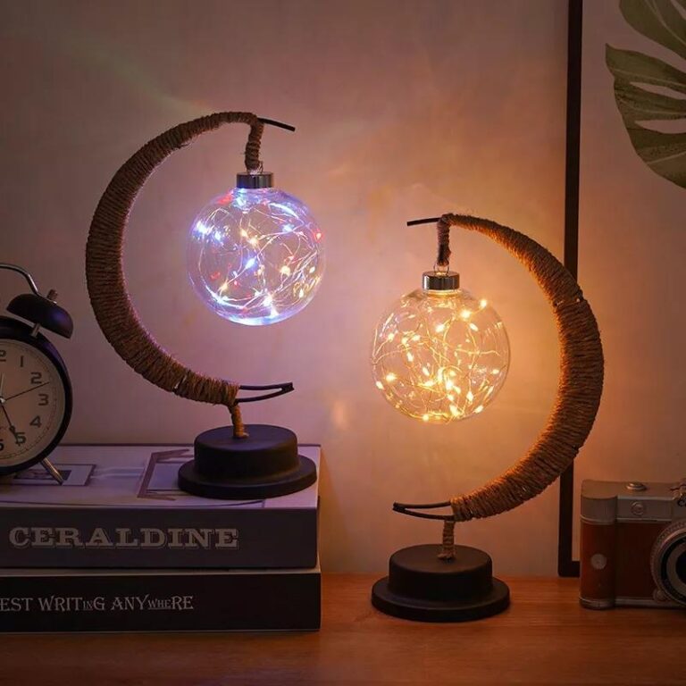 Magnetic Levitating LED Moon Lamp - Ritzy Gadgets